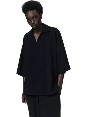 Fear Of God Virgin Wool Polo Shirt - Black