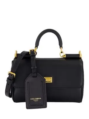 Dolce & Gabbana My Sicily Mini Handbag Black