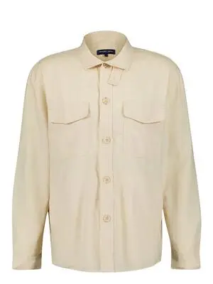 Frescobol Carioca Nuno Linen Jacket - Beige