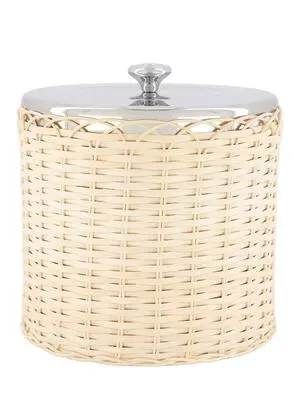 GIOBAGNARA Large Rattan Ice Bucket - Beige