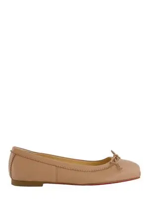CHRISTIAN LOUBOUTIN Mamadrague Ballerinas Beige