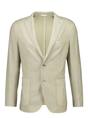 Boglioli Light Virgin Wool Two-button Blazer - Beige
