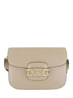 Gucci Horsebit 1955 Medium Shoulder Bag Beige