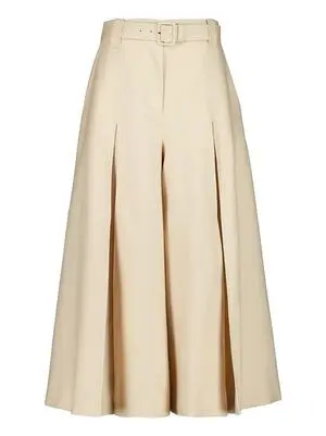 Zimmermann Hypnotic Wool Culottes Cream