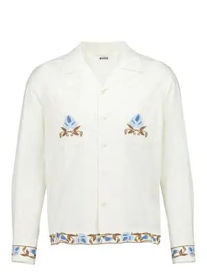 BODE Nouveau Vine Long Sleeve - Cream