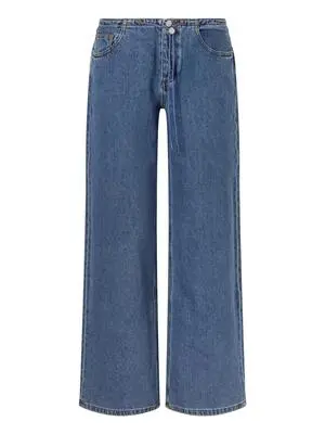 STILL HERE Wide-Leg Jeans