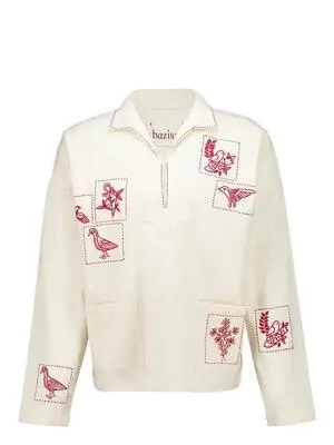 BAZISZT Off-white Hauz Shirt - Cream