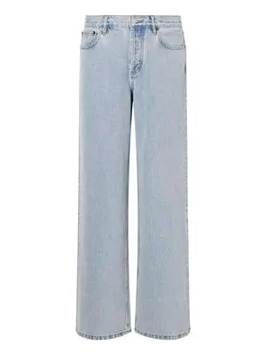Still Here Everyday Straight-Leg Jeans Light Denim