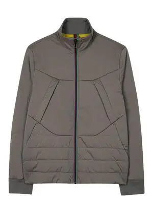 Paul Smith Mixed Media Jacket - Grey