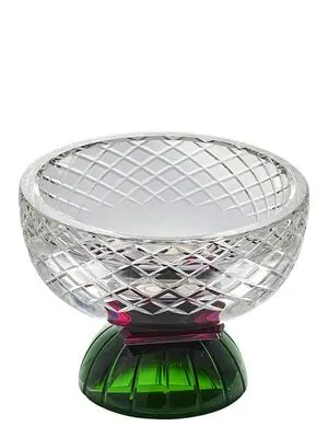 REFLECTIONS COPENHAGEN Jackie Crystal Bowl - Burgundy