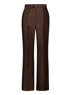 ZIMMERMANN Illuminate Straight-Fit Wool Trousers