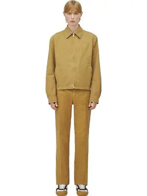Alexander McQueen Embroidered Skull Blouson Brown