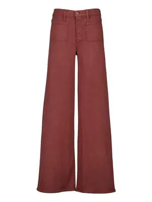 MOTHER The Patch Pocket Undercover Sneak Pants Brown