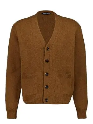 TOM FORD V-neck Cardigan - Brown