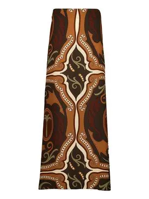 Johanna Ortiz Nuevos Territorios Skirt Brown