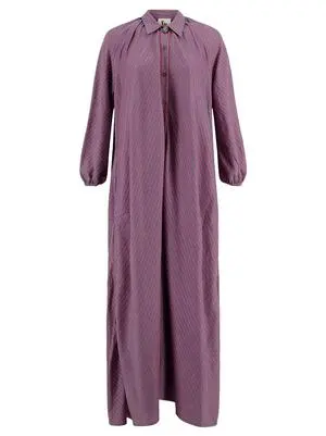 PAULA X Marrakshi Life Striped Cotton Dress - Blue