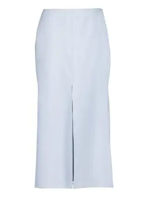 FERRAGAMO Layered Midi Skirt - Blue