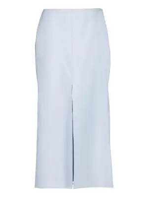 FERRAGAMO Layered Midi Skirt - Blue
