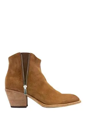 Officine Creative Sydney Side-zip Boots - Brown