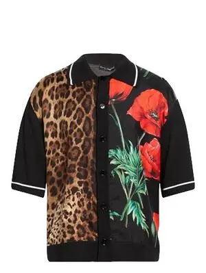 Dolce & Gabbana Shirt Size Silk, Cotton - Black