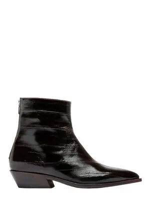 Officine Creative Noelie Dd 109 Pointed-toe Ankle Boots - Brown