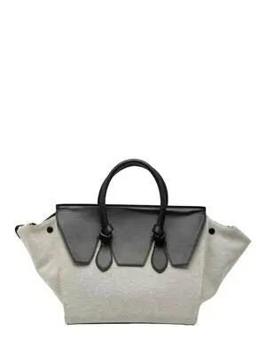 Celine 2013 Small Bicolor Tie Knot Handbag - Grey