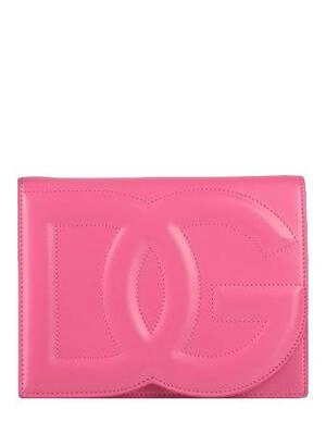 Dolce & Gabbana DOLCE & GABBANA Calfskin Clutch Fuchsia