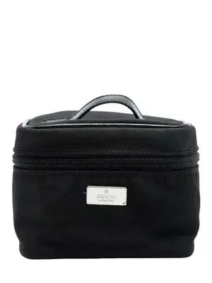 Gucci 20th Century Canvas Vanity Bag - Black