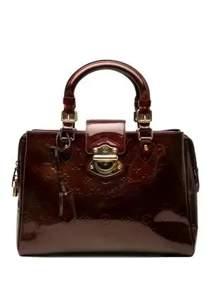 LOUIS VUITTON Monogram Vernis Melrose Avenue Handbag - Red