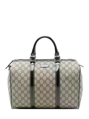 Gucci Gg Supreme Joy Boston Bag - Black