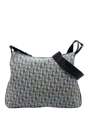 Dior 2002 Diorissimo Trotter Canvas Crossbody Bag - Blue