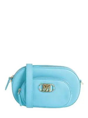 Mcm Leather Crossbody Bag - Blue