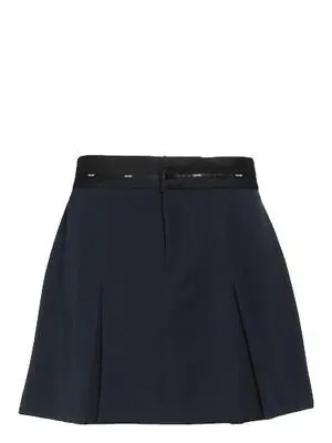 Liu Jo Pleated Mini Skirt - Blue
