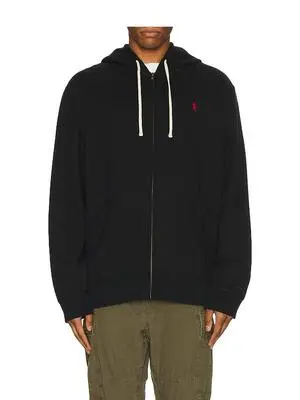 Polo Ralph Lauren Full Zip Hoodie - Black