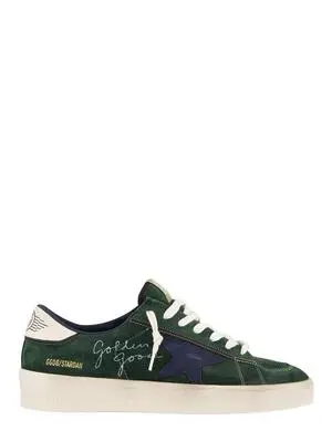GOLDEN GOOSE Stardan Sneakers With Leather Star - Multicolour