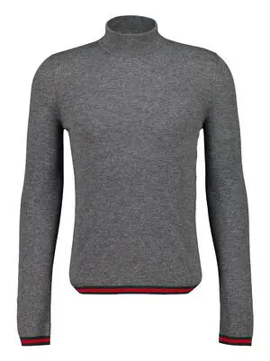 Gucci Cashmere Turtleneck - Grey