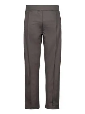 Palm Angels Dark Track Pants With Back Curved Logo - Grey