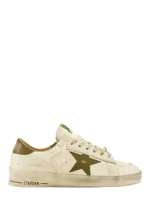 GOLDEN GOOSE Stardan Sneakers With Snake Star - Green