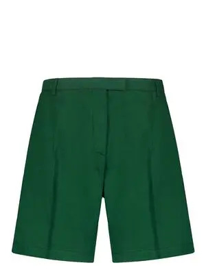 LA DOUBLEJ Cotton Linen Boyfriend Shorts