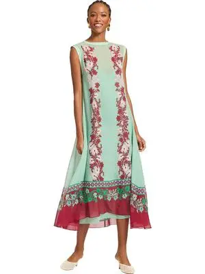 La DoubleJ Regalia Maria Placée Maxi Dress - Multicolour