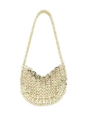 Rabanne 1969 Moon Metal Bag - Gold