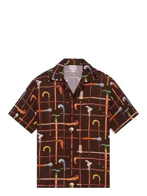 Drole De Monsieur CAMICIA 'CANNES' Marrone