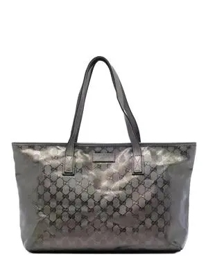 Gucci Gg Imprime Tote Bag - Brown