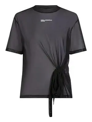Karl Lagerfeld Logo T-shirt - Black