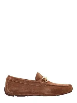 SALVATORE FERRAGAMO Parigi Gancini Driver Loafers