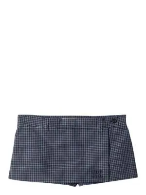 Miu Miu Mini Skort - Blue