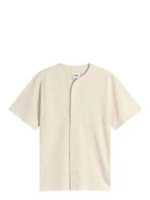 New Era Script Baseball Jersey - Latte