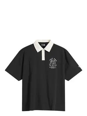 New Era Mlb New York Yankees Polo - Black