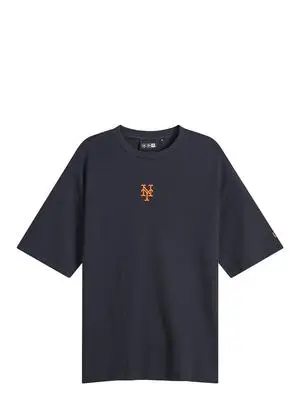 New Era Mlb New York Mets Waffle T-shirt - Navy