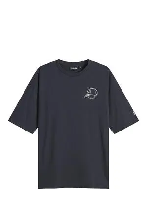 New Era Mlb Yankees Graphic T-shirt - Navy